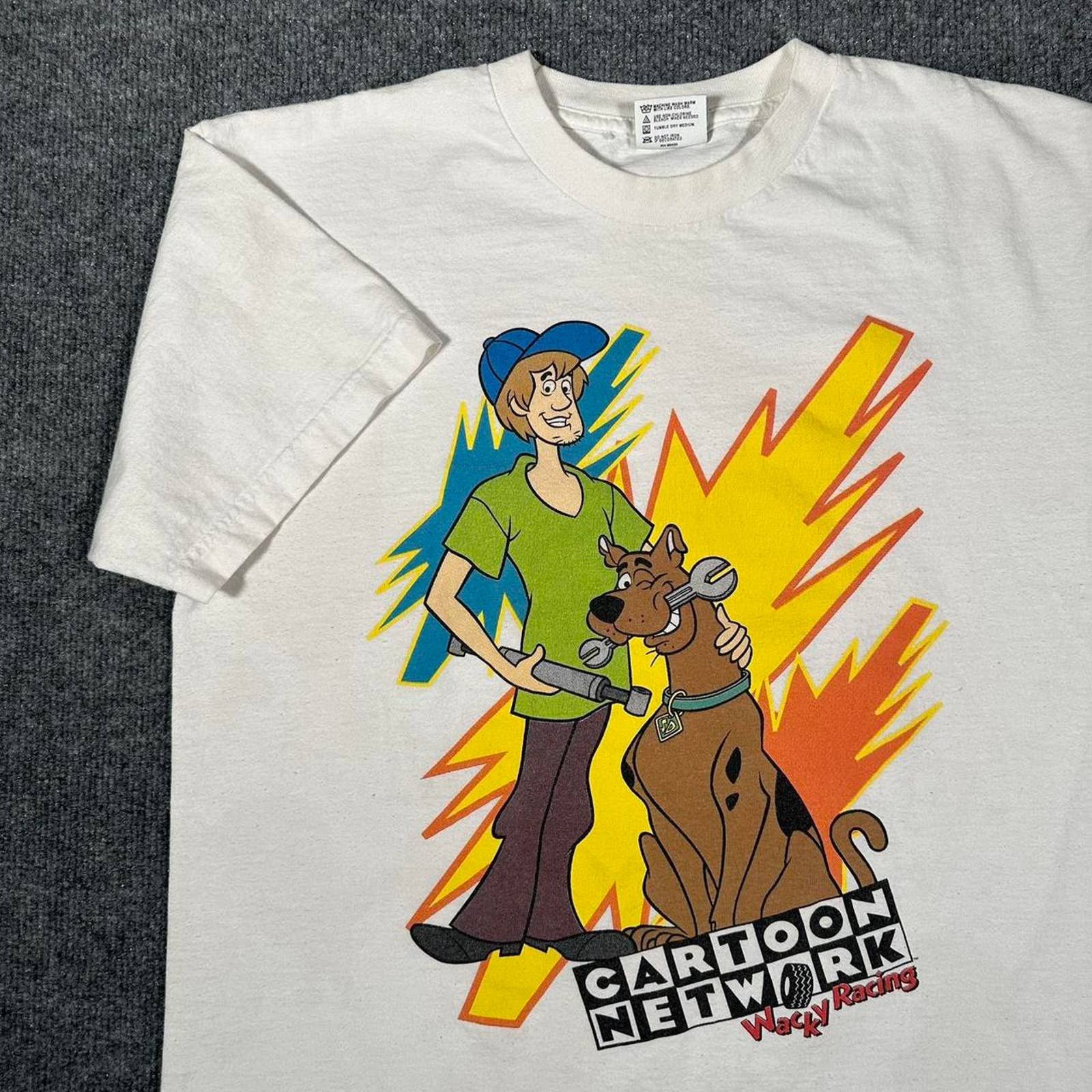 Cartoon Network × NASCAR × Vintage Vintage 90s Wacky Racing Scooby Doo ...