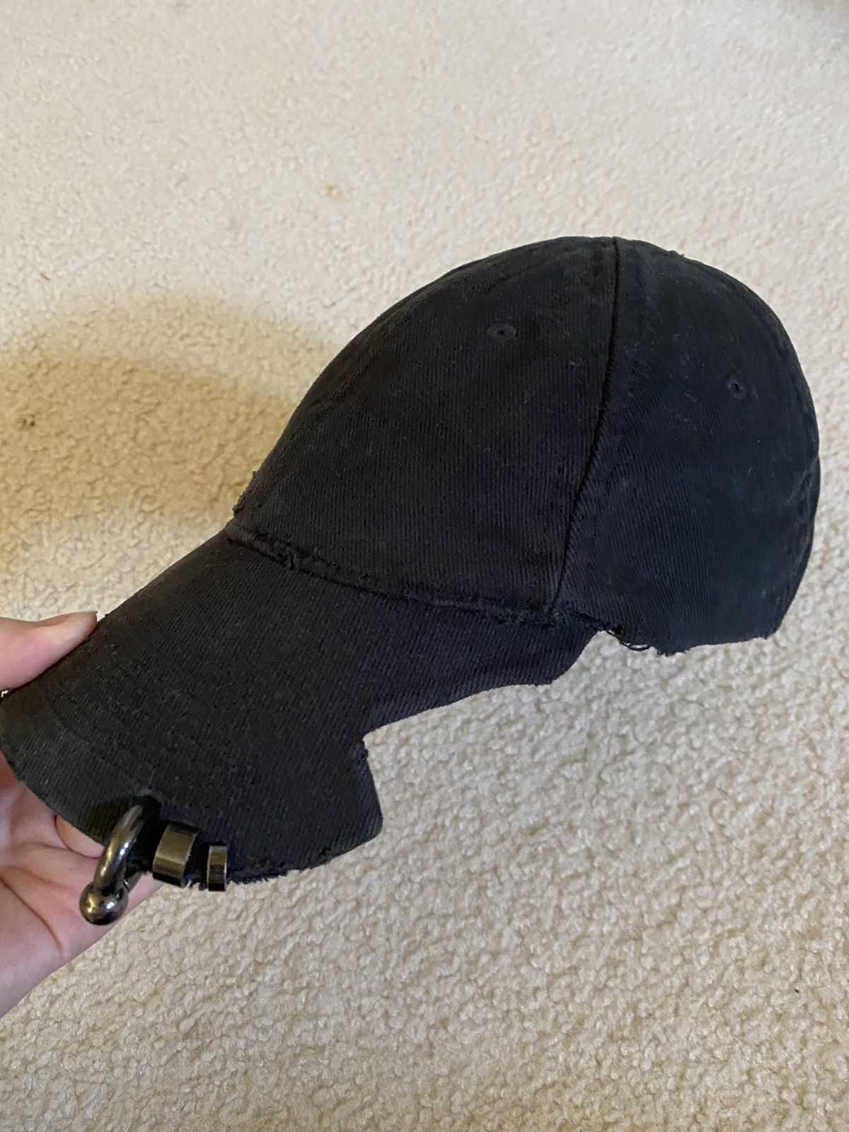 Balenciaga Balenciaga Summer23 Heavy Piercing Cap | Grailed