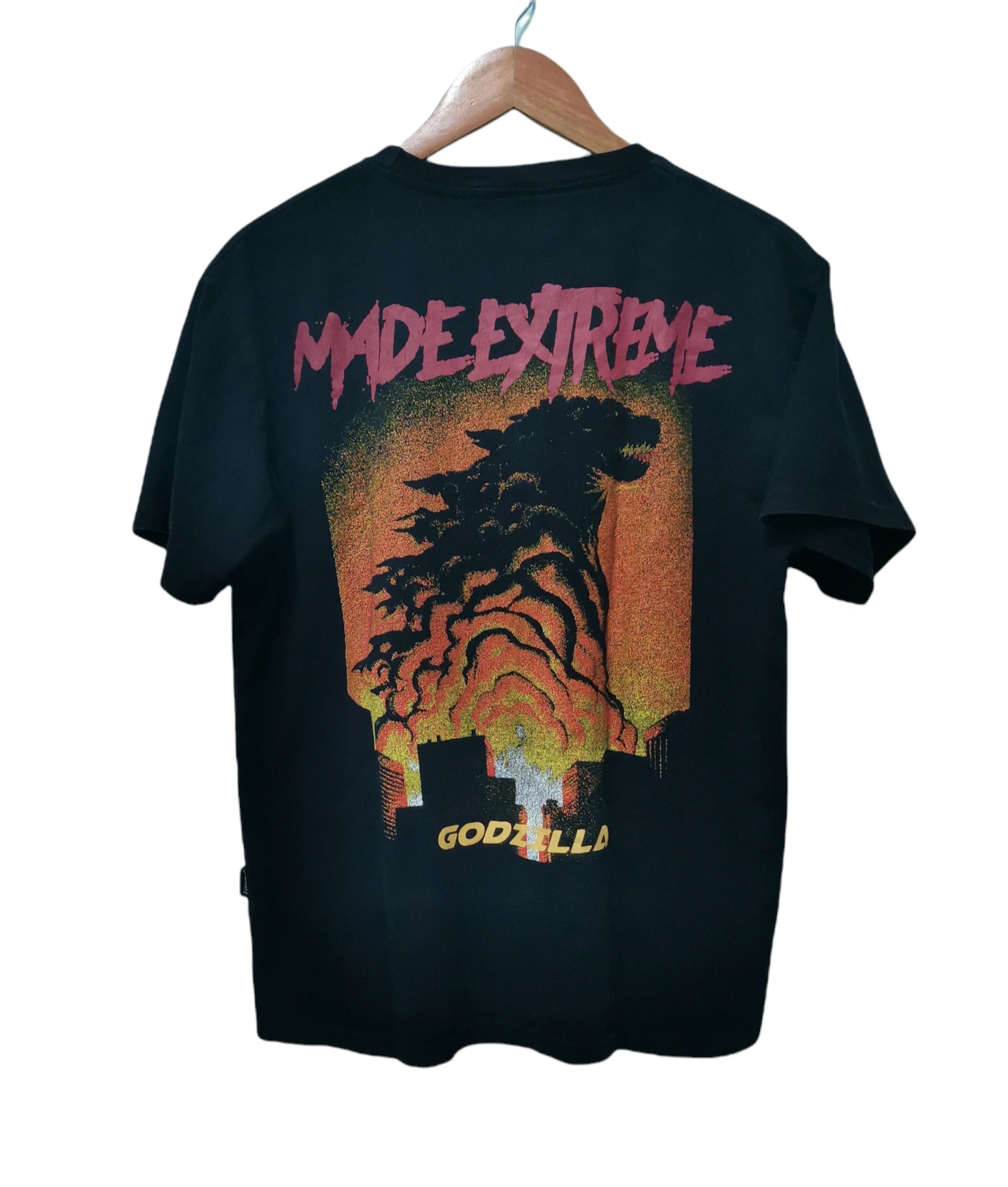 Japanese Brand Made Extreme x Godzilla Japan Anime Movie Tee Eva Bleach ...