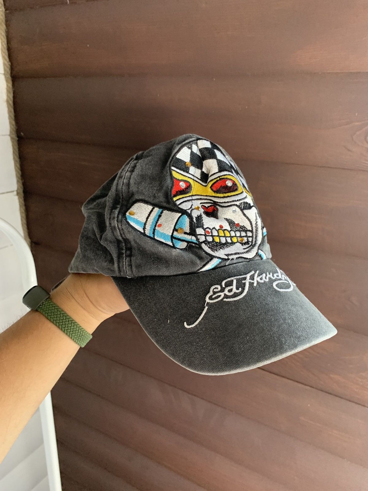 Vintage Vintage Ed Hardy Track Cap 90s AmericanWear Y2K Casual Style ...