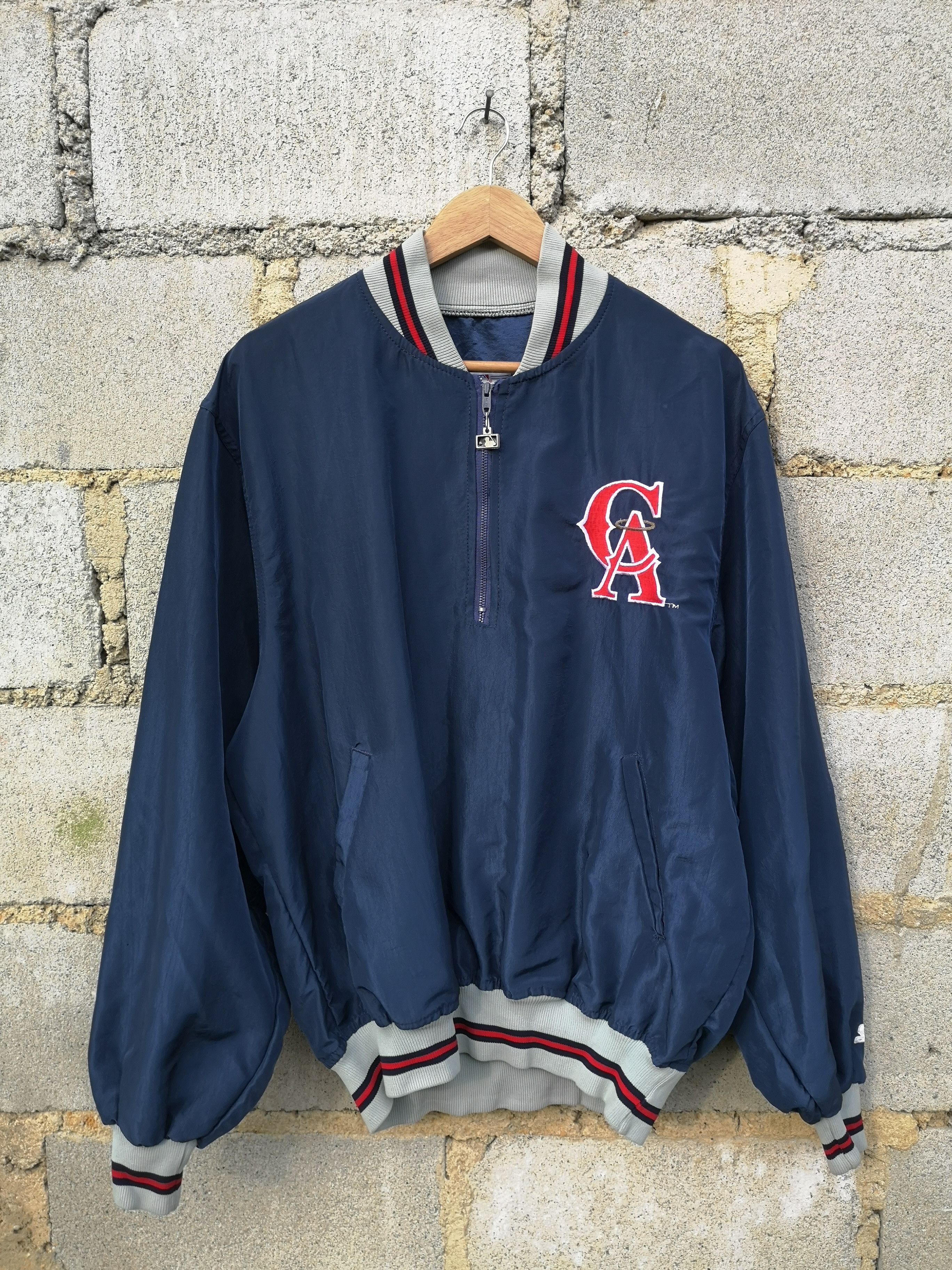 Vintage 🔥 NOS 80s Vintage MLB X Starter Talon Zipper Varsity Jacket ...