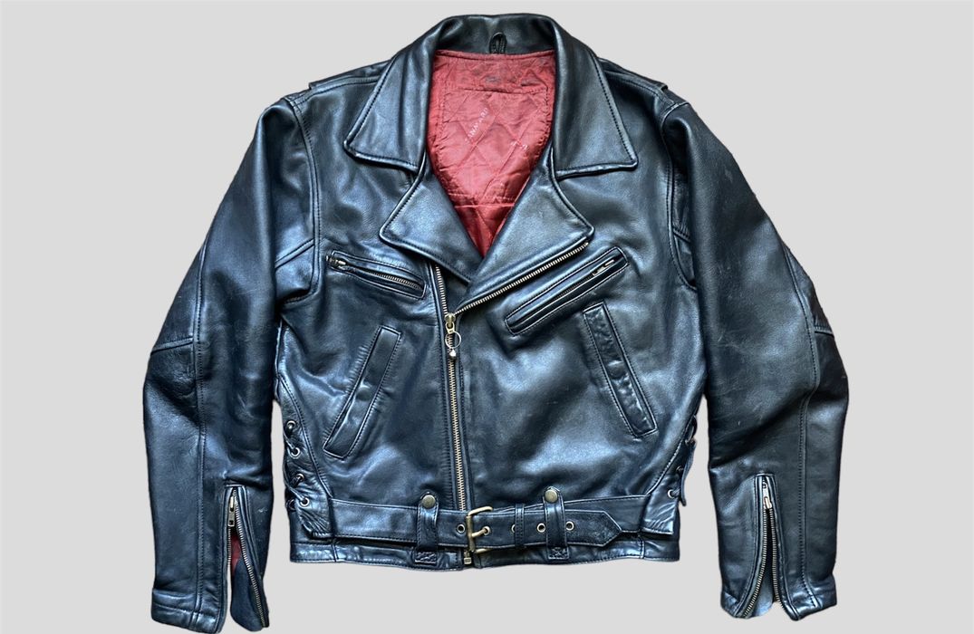 Vintage Vintage True Punk 1970s Motorcycle Leather Jacket | Grailed