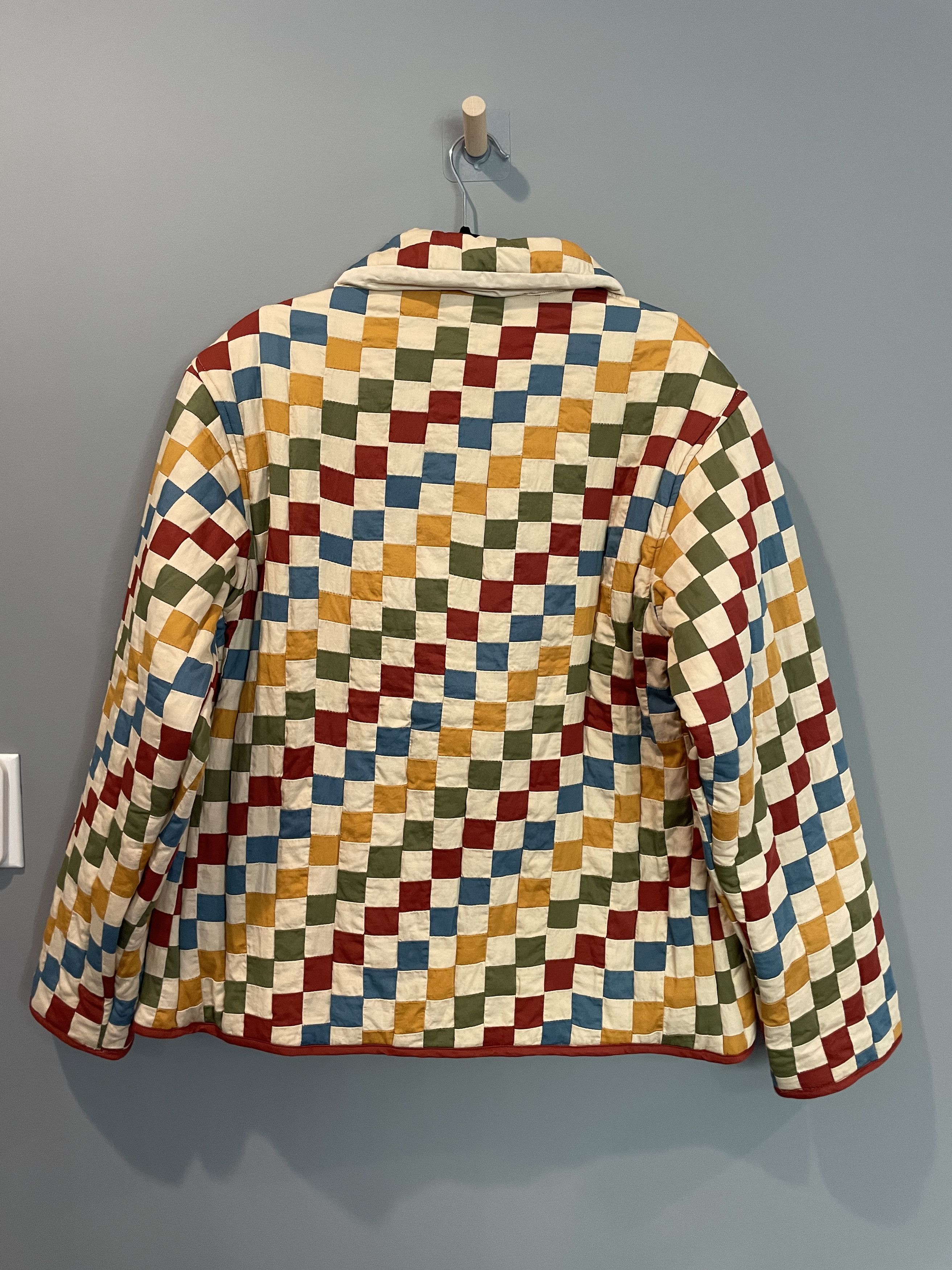 Bode Stamp Quilt Jacket (Medium/Large) | Grailed