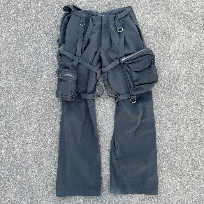 Raf Simons Raf Simons Archive REDUX SS03 CONSUMED cargo pants canvas tr ...