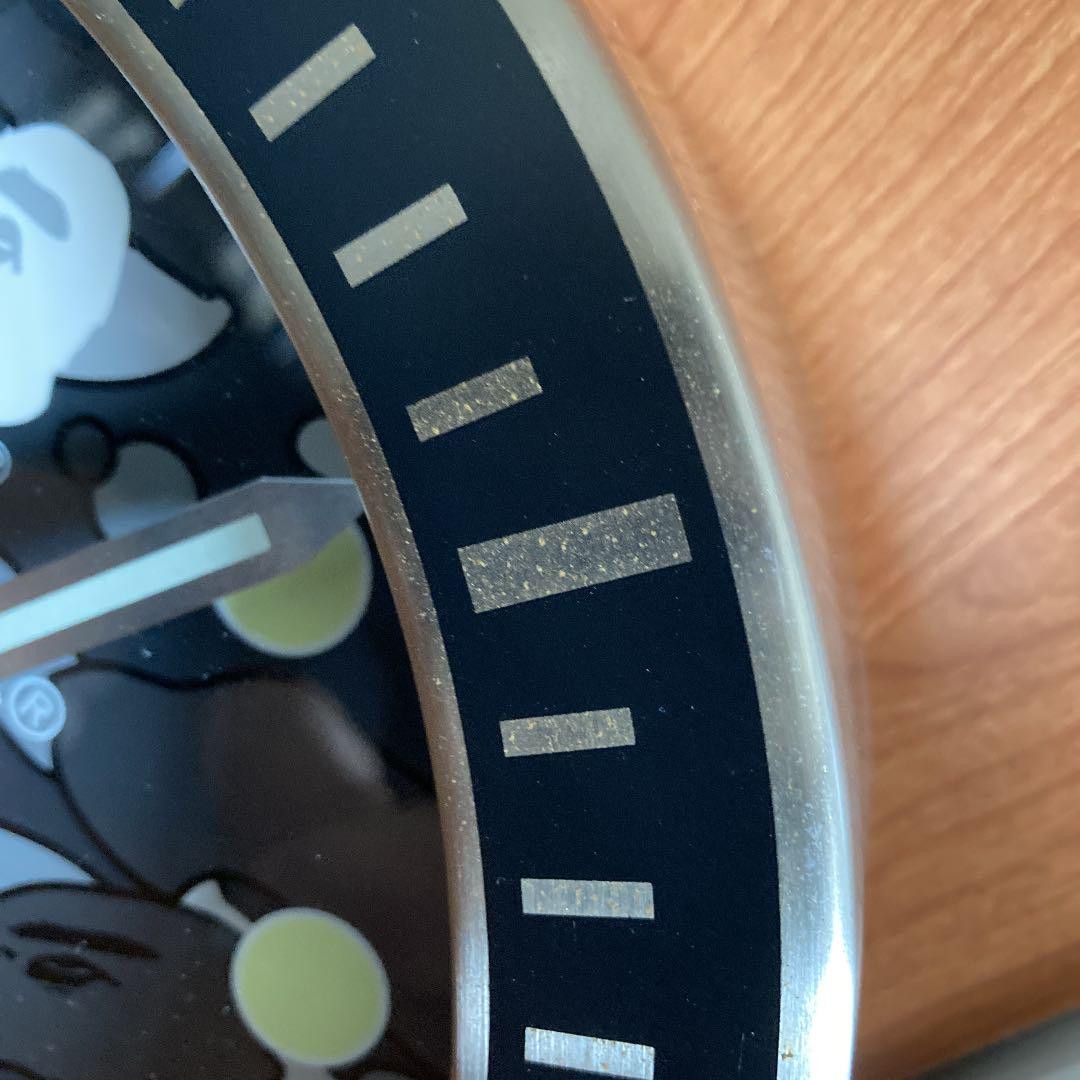 Bape A BATHING APE BAPEX Wall Clock ABC Camo Black | Grailed