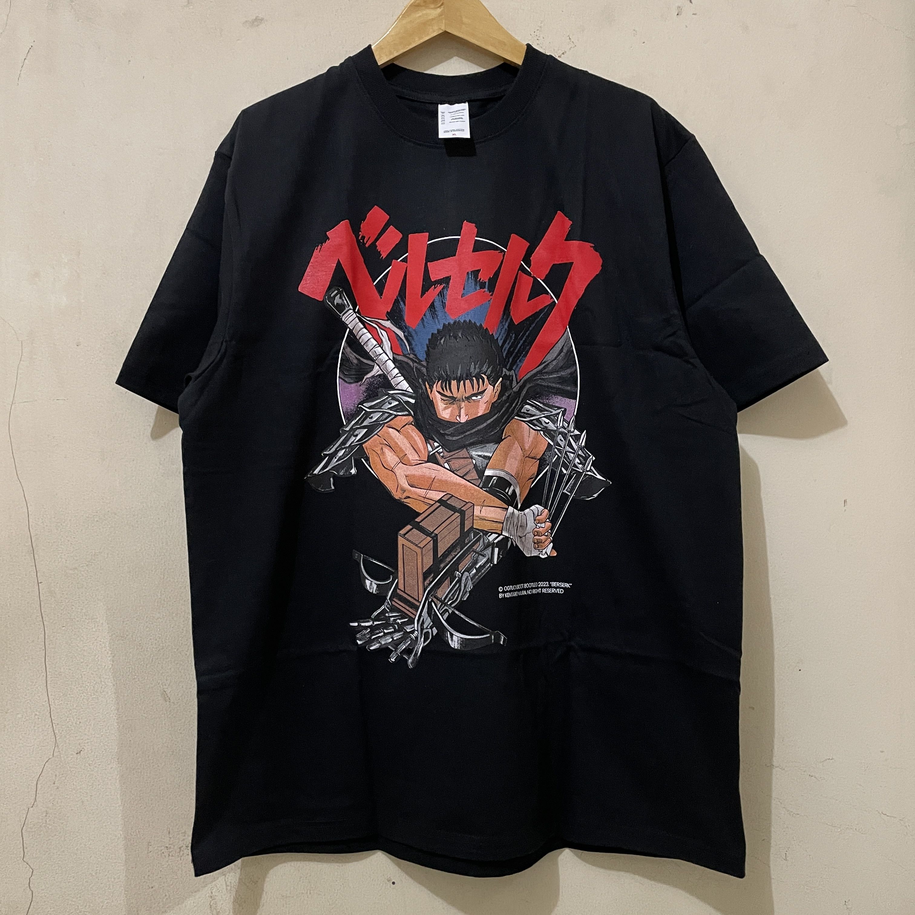 Japanese Brand Rare Berserk Femto Guts Anime Manga Tee Bootleg T shirt ...