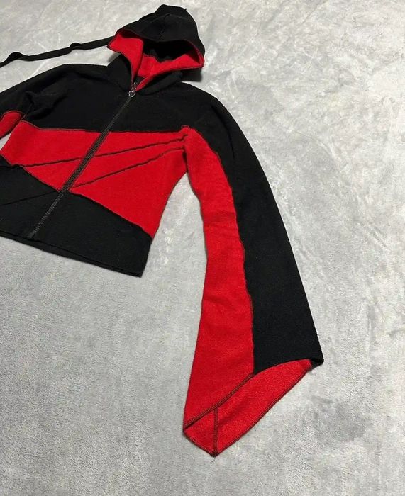 Vintage Avant-Garde Opium Vampire Vintage Fleece Zip Hoodie Japan | Grailed