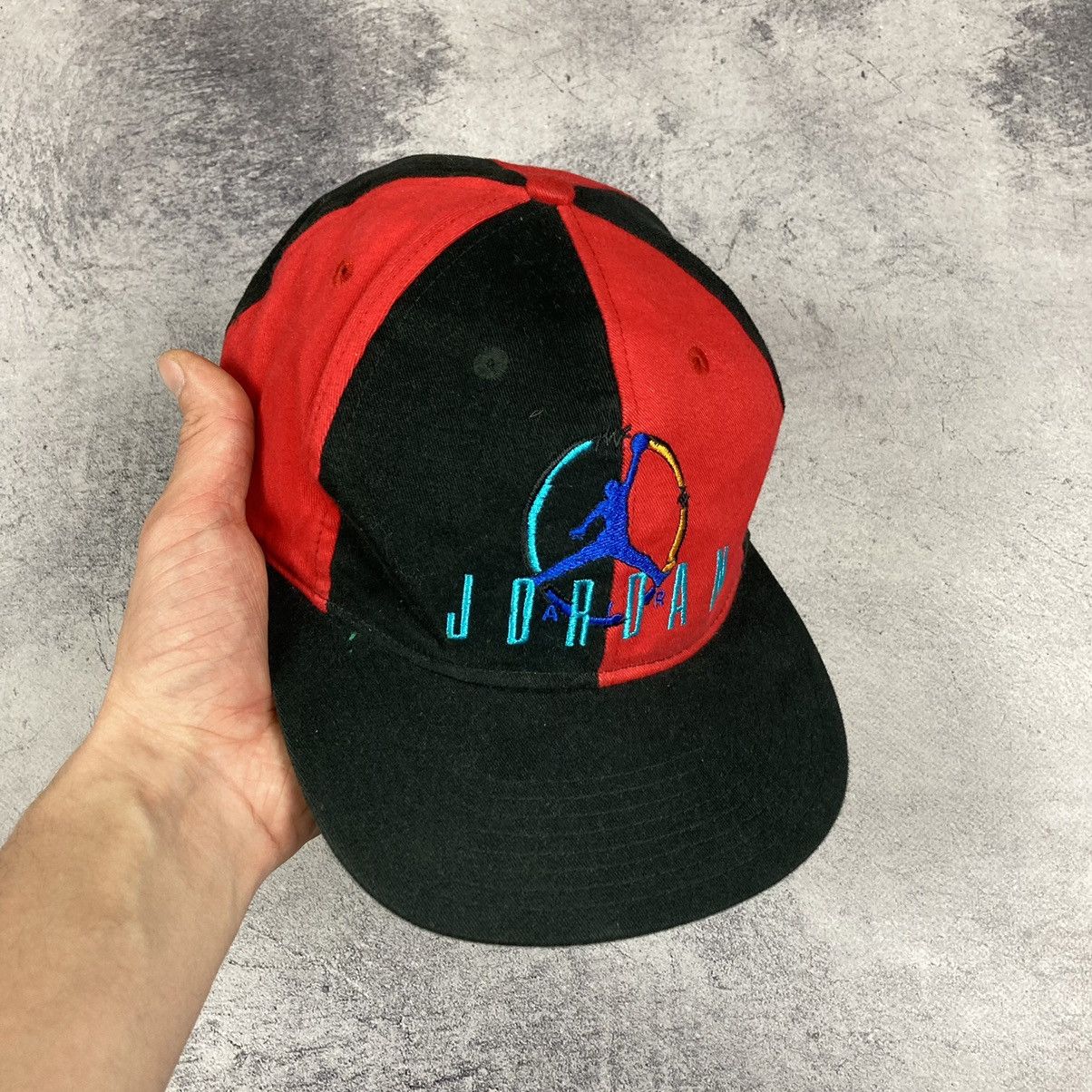 Jordan Brand × Nike × Vintage Vintage Nike Jordan rare logo cap 90’s ...
