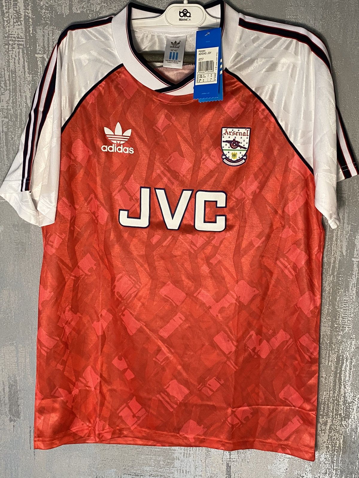 Adidas 1992 Vintage Arsenal Adidas Soccer Jersey Retro Football | Grailed