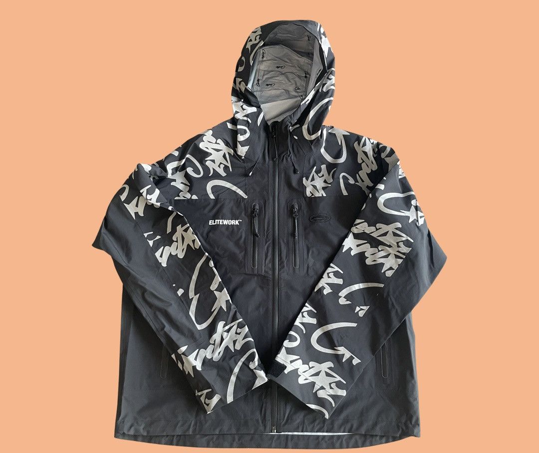 Corteiz Corteiz CRTZ Elitework Shell Jacket in Black | Grailed