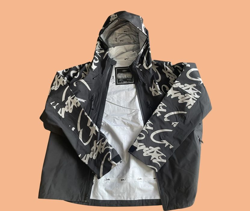 Corteiz Corteiz CRTZ Elitework Shell Jacket in Black | Grailed