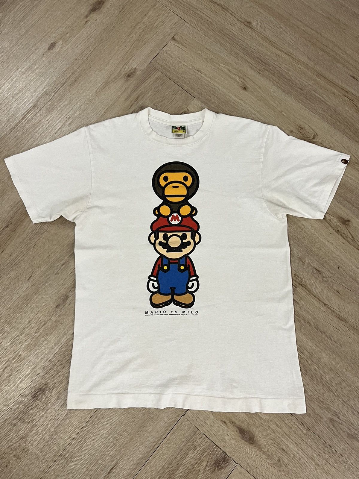 Bape Baby Milo Mario Tee | Grailed
