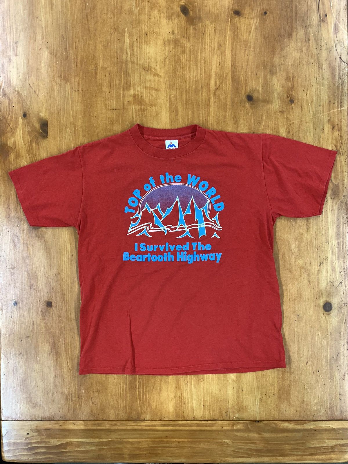 Vintage Vintage Miller Top of the World I Survived Beartooth Highway ...