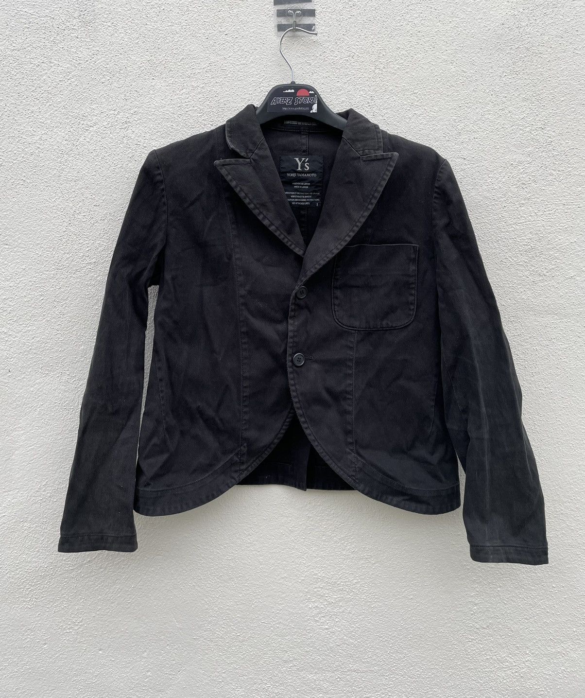 Yohji Yamamoto × Ys (Yamamoto) Y’s Yohji Yamamoto Jacket Made In Japan ...