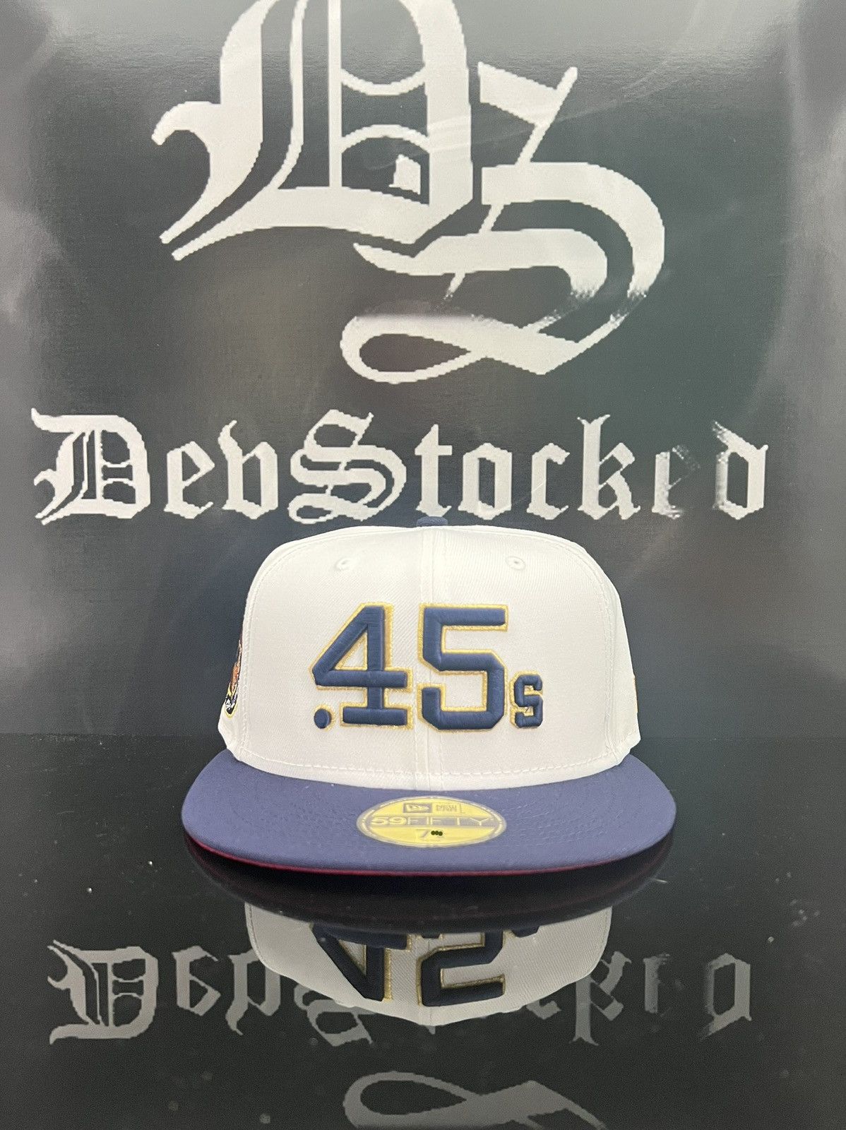Hat × Lids 7 3/8 - Houston Astros Colt 45 New Era 59Fifty Fitted Hat ...