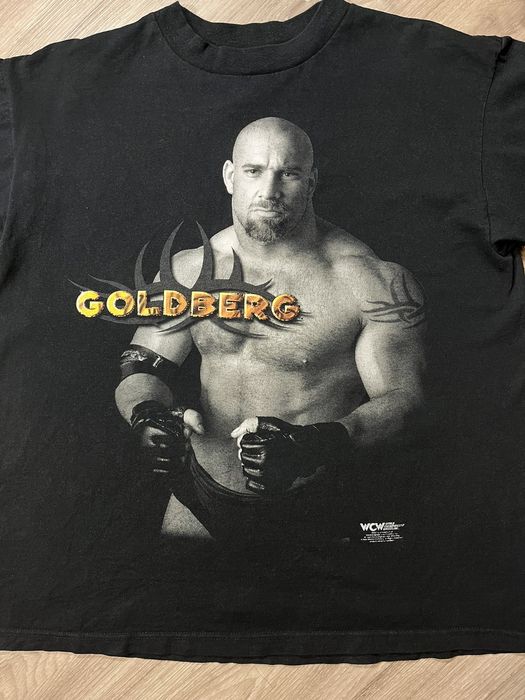 Vintage Vintage 90s WWE Goldberg T Shirt | Grailed