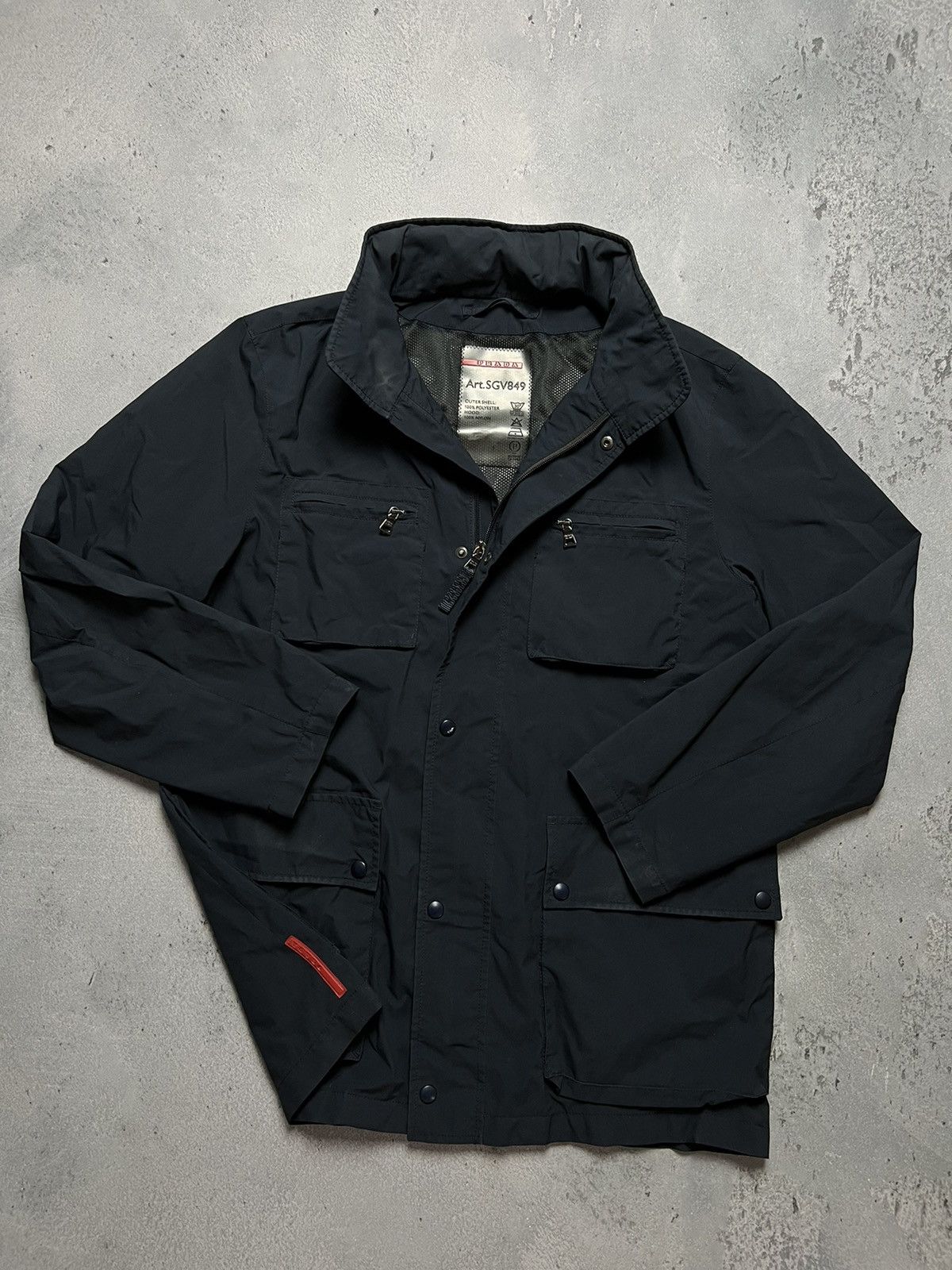 Prada Light jacket Prada nylon SGV849 y2k waterproof | Grailed