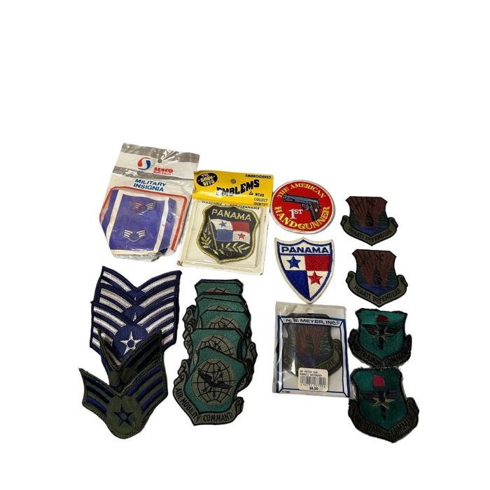 Vintage Vintage Military Air Force Patches & Insignia Bundle 24pc | Grailed