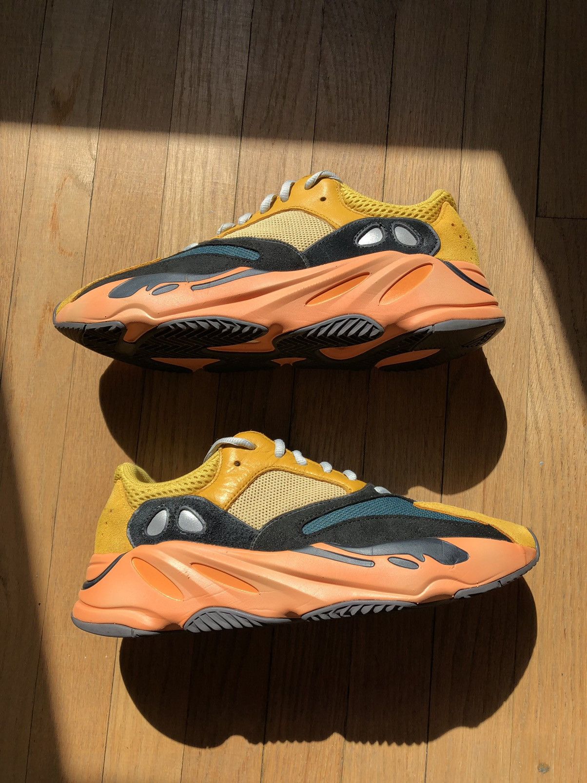 Adidas × Kanye West Yeezy boost 700 v1 ‘Sun’ | Grailed