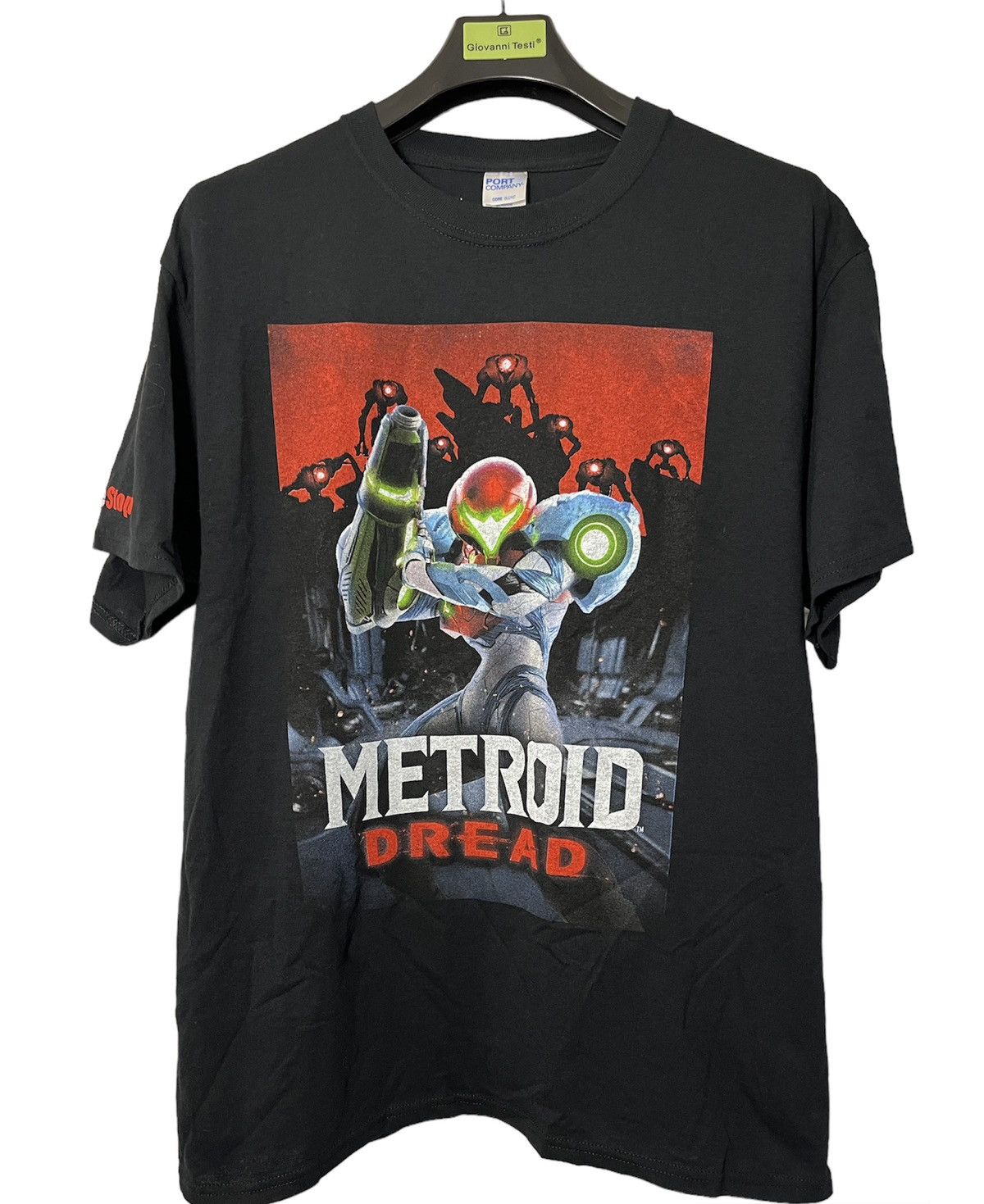 Japanese Brand metroid dread gaming t shirt | Grailed