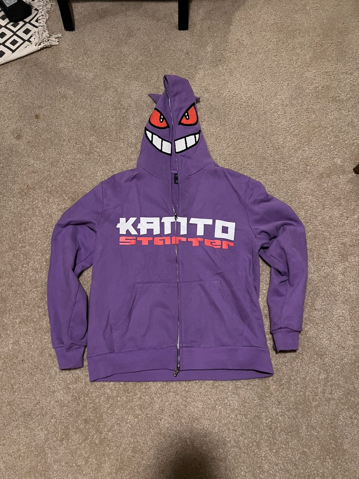 Vintage Kanto Starter Gengar Hoodie | Grailed
