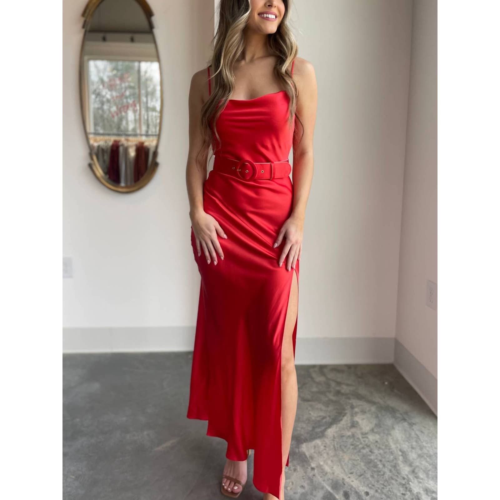 Nicholas Simone Dress In Coral | Grailed
