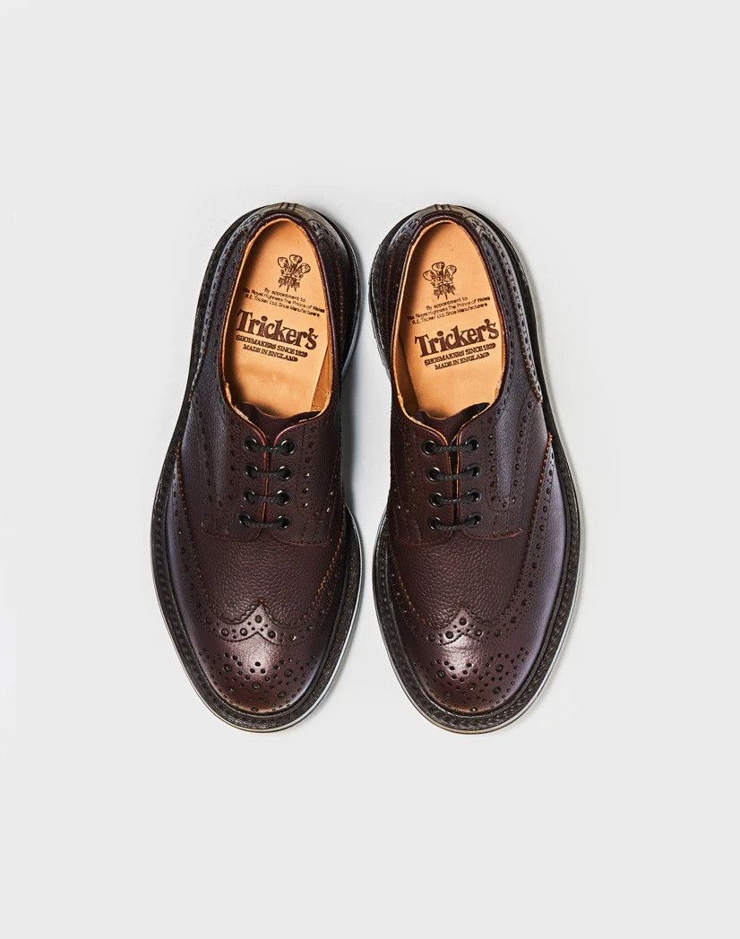 Trickers Trickers Ilkley Brogue Shoe -- Brown Zug Grain Leather | Grailed