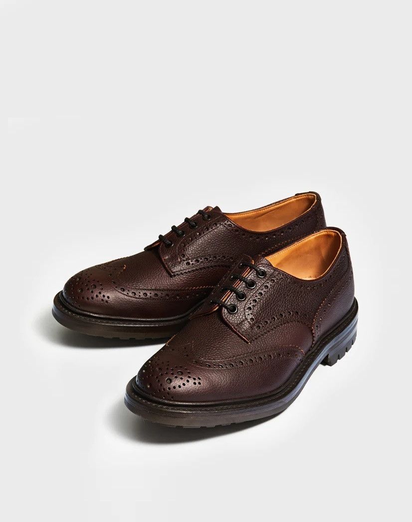 Trickers Trickers Ilkley Brogue Shoe -- Brown Zug Grain Leather | Grailed