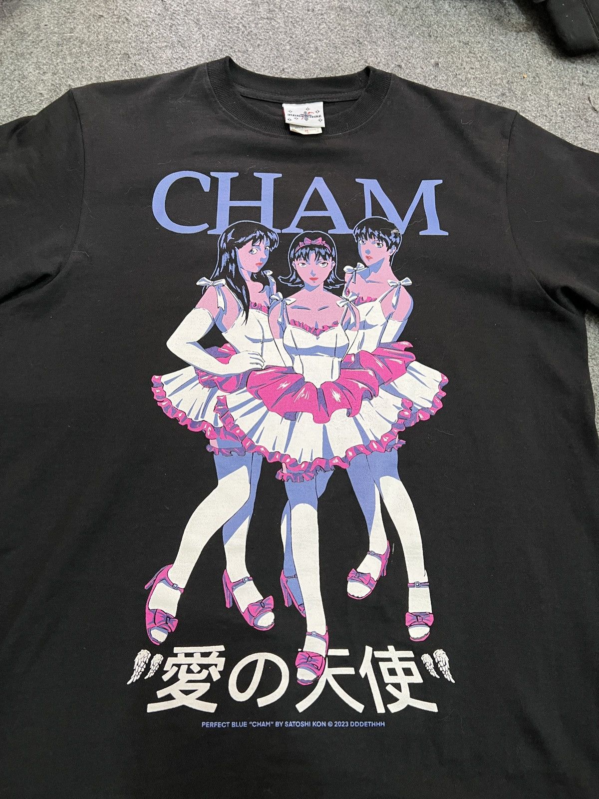 Vintage Perfect Blue Anime Cham rare Satoshi Kon fanmade Tshirt | Grailed