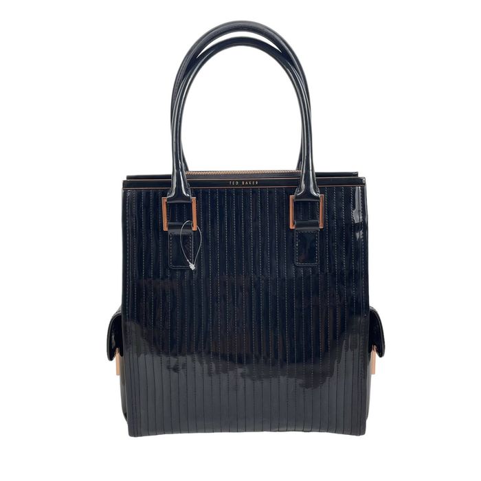 Ted Baker Ted Baker Rhana Quilted Enamel Patent Leather Shopper Bag Grailed