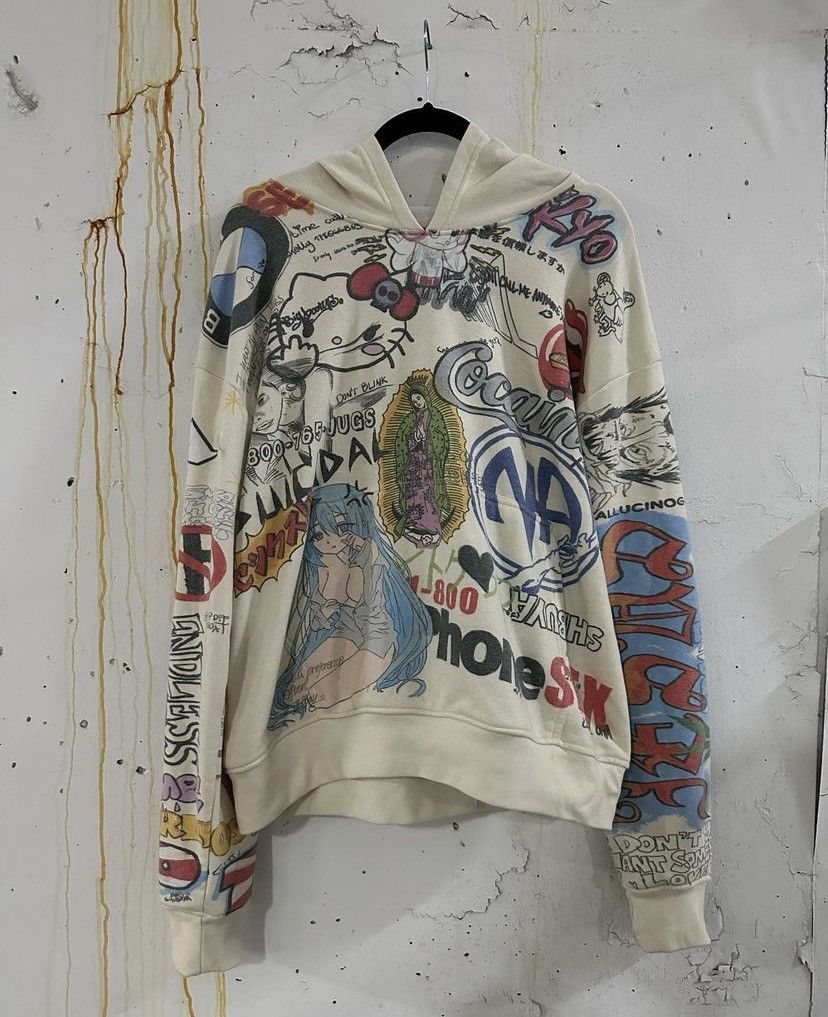 Designer Nightclub “War” Hoodie | Grailed