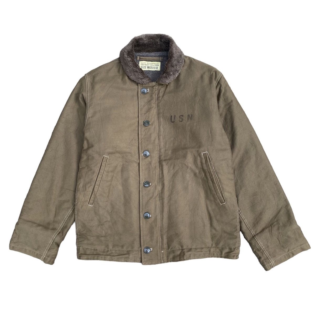 Buzz Rickson's Buzz Ricksons USN N1 Deck Jacket | Grailed