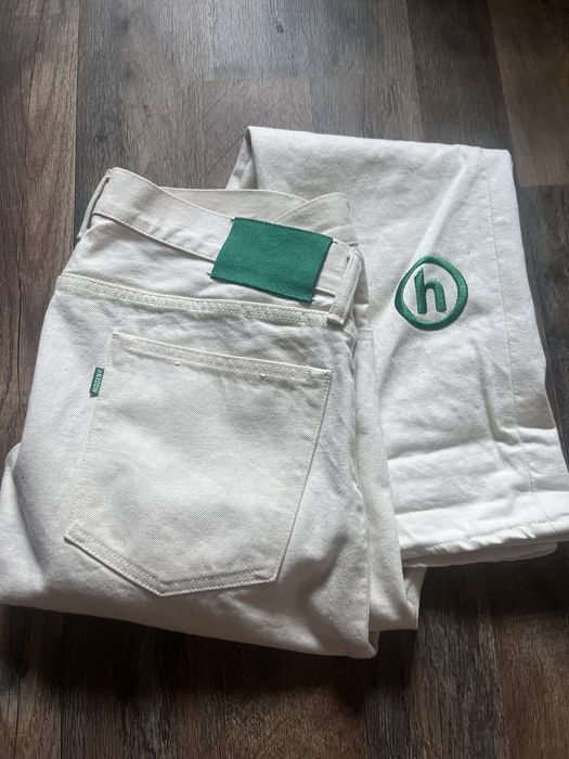HIDDEN Hidden New York tan / green denim | Grailed