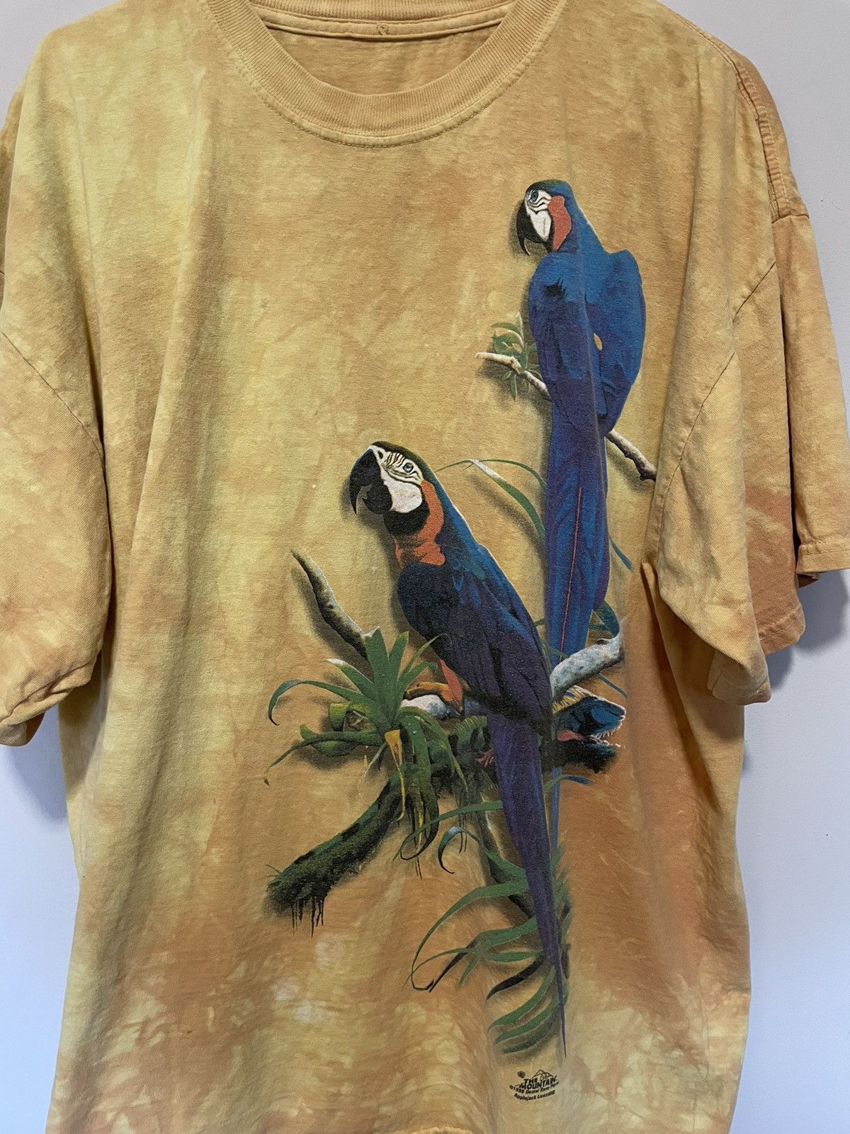 Art × The Mountain × Vintage 1999 vintage mountain graphic tee bird ...