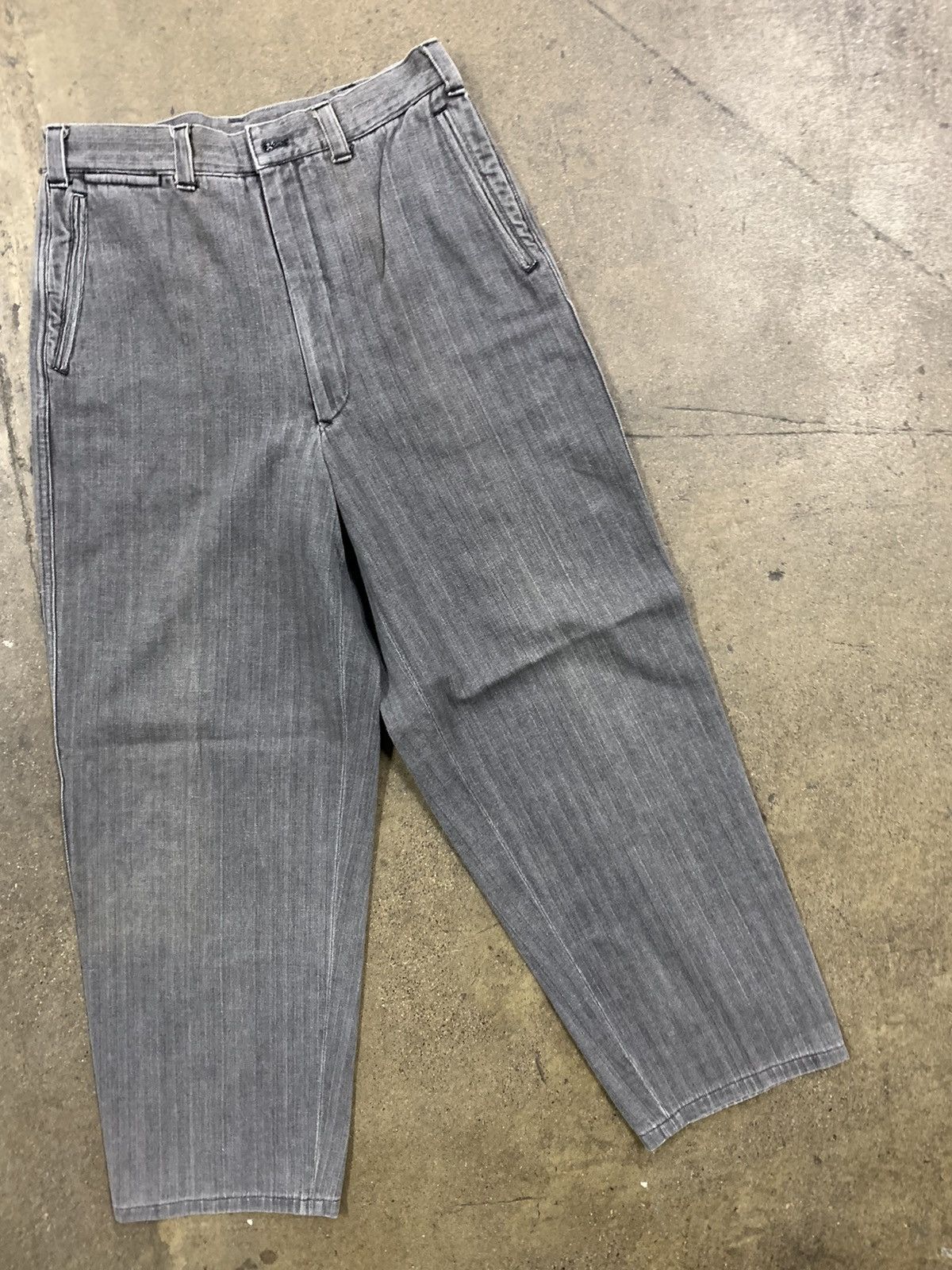 Comme des Garcons × Japanese Brand × Junya Watanabe CDG Striped HBT ...