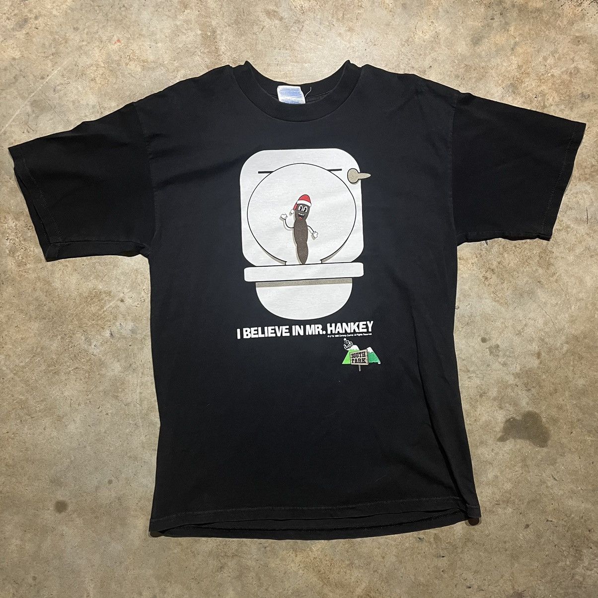 Streetwear × Vintage Vintage 1998 South Park I Believe in Mr. Hankey ...