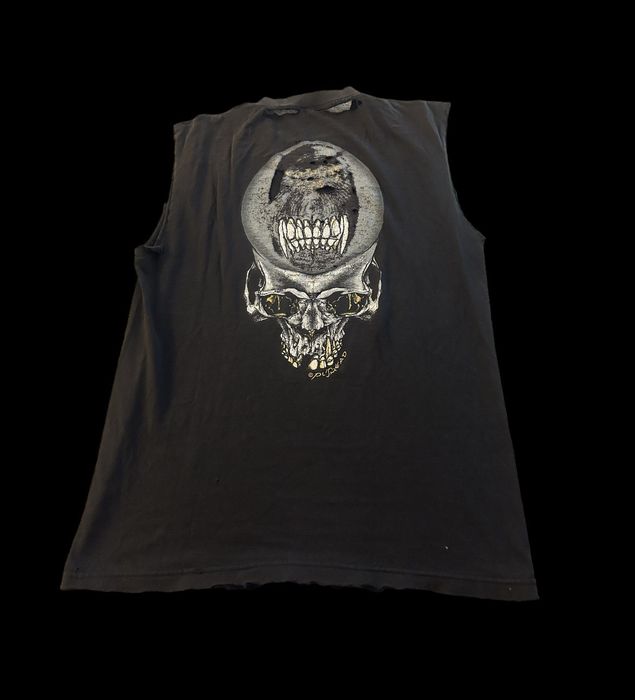 Vintage Metallica Pushead Sad But True Thrashed Cut Off Band T-Shirt ...