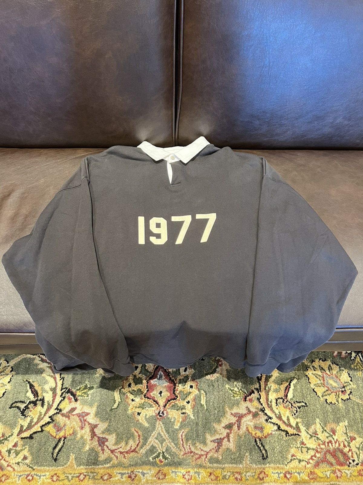 Fear of God Fear of God Essentials 1977 Rugby Polo Iron | Grailed