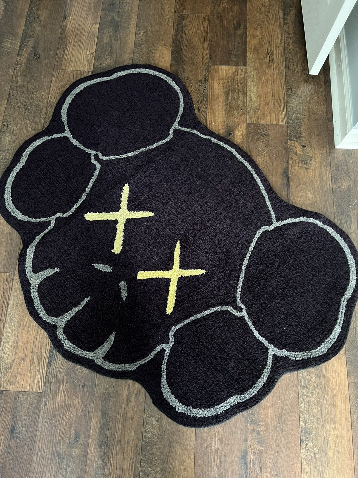 Original Fake 2008 Kaws Original Fake Soft Skull Rug Large size | Grailed