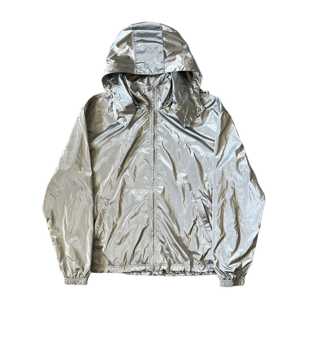 Adidas Adidas Wales Bonner Silver Rain Jacket | Grailed