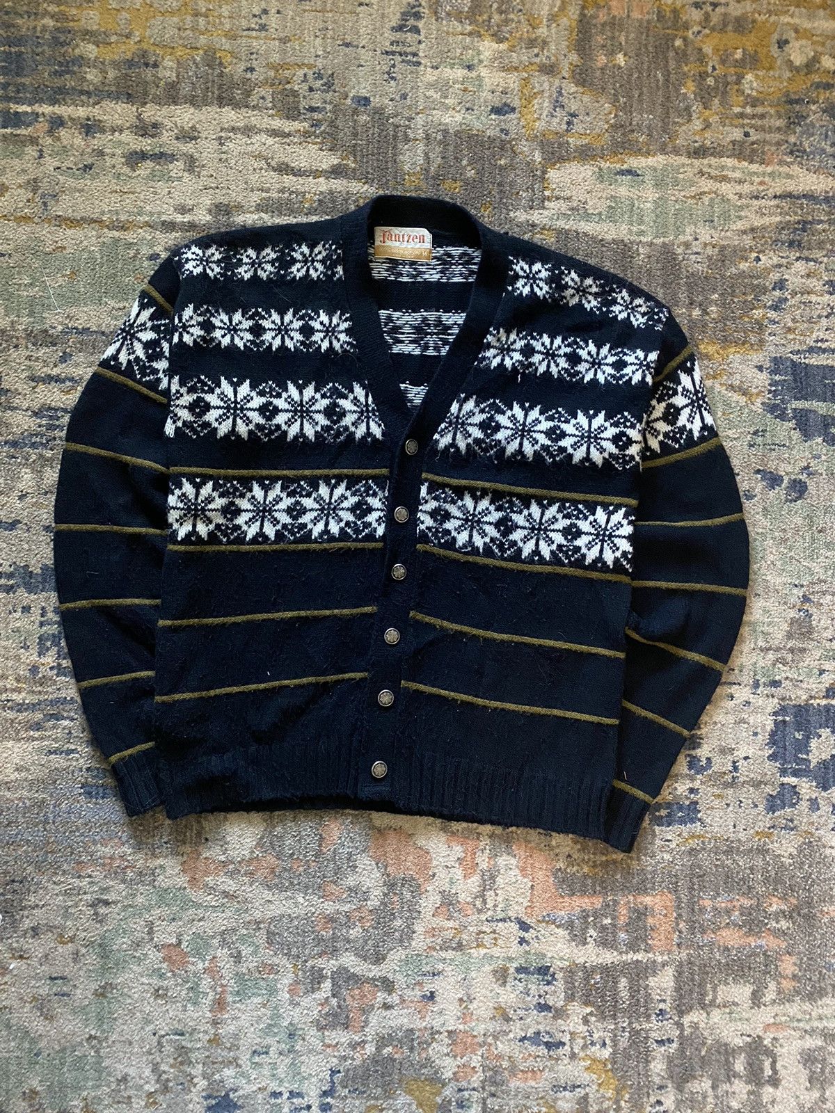 Jantzen × Vintage 1960’s striped jantzen cardigan | Grailed