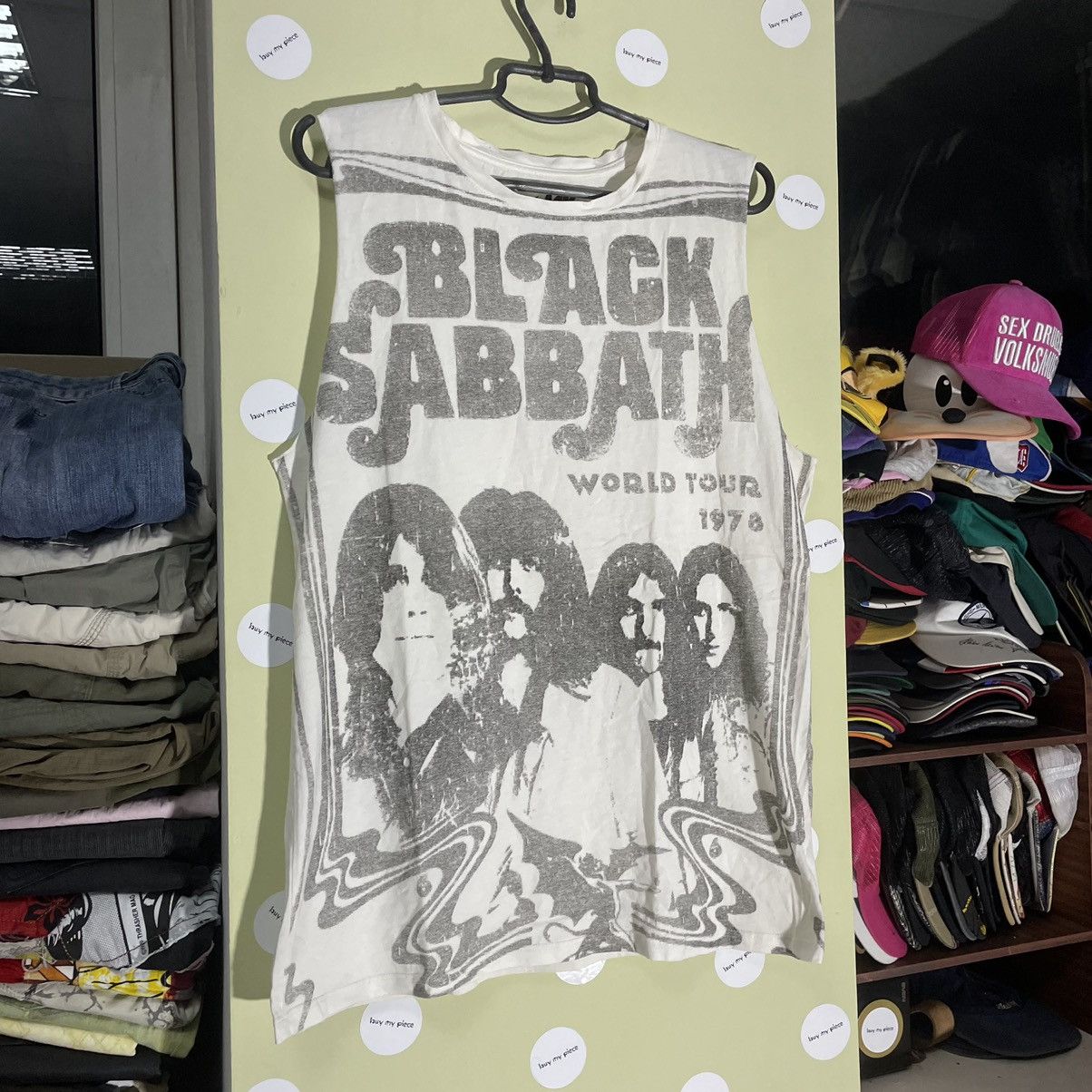 Vintage Vintage Y2K Black Sabbath Dead Horror Face Band Rock Travis ...