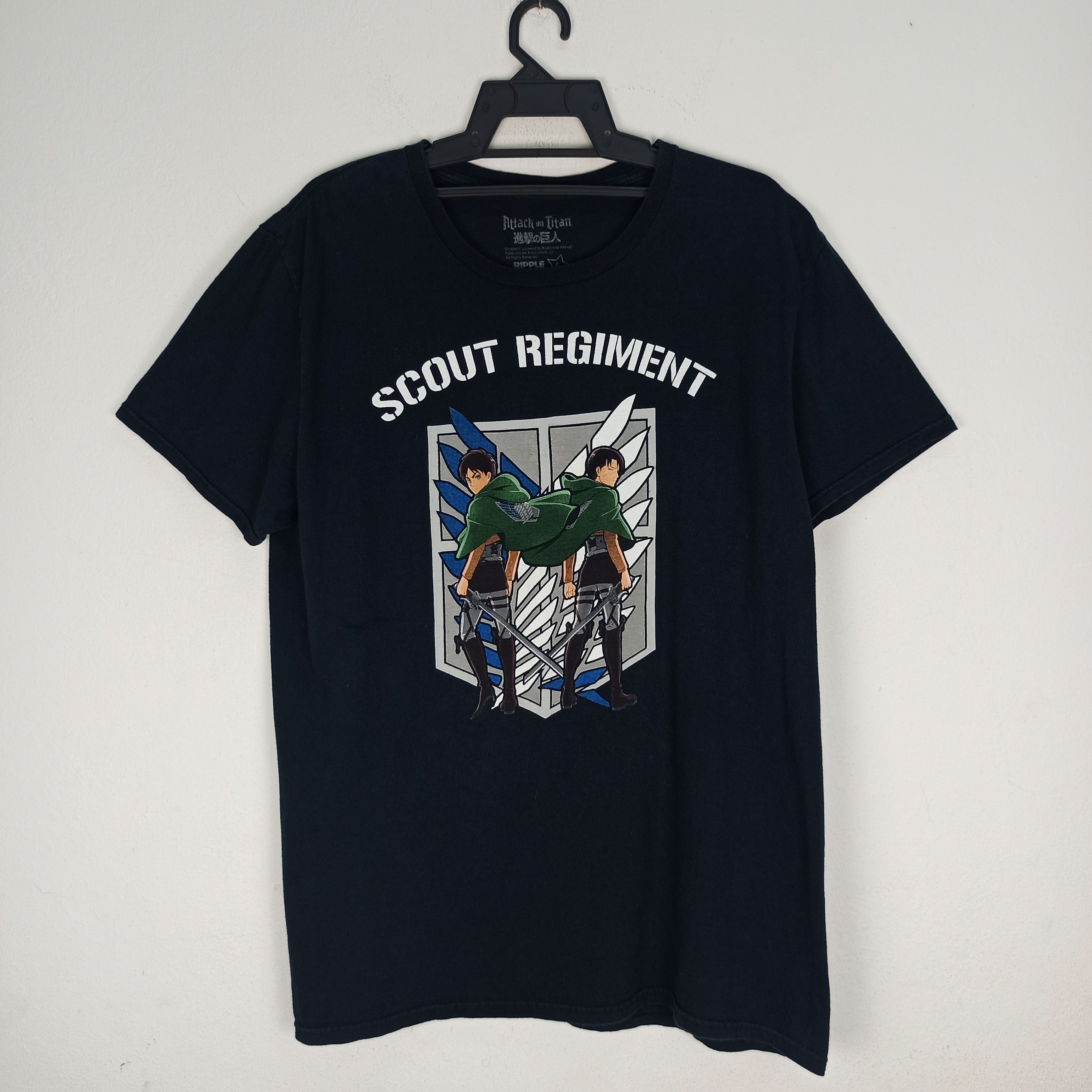 Japanese Brand × Movie × Rare Attack On Titan Anime Movie Scout ...