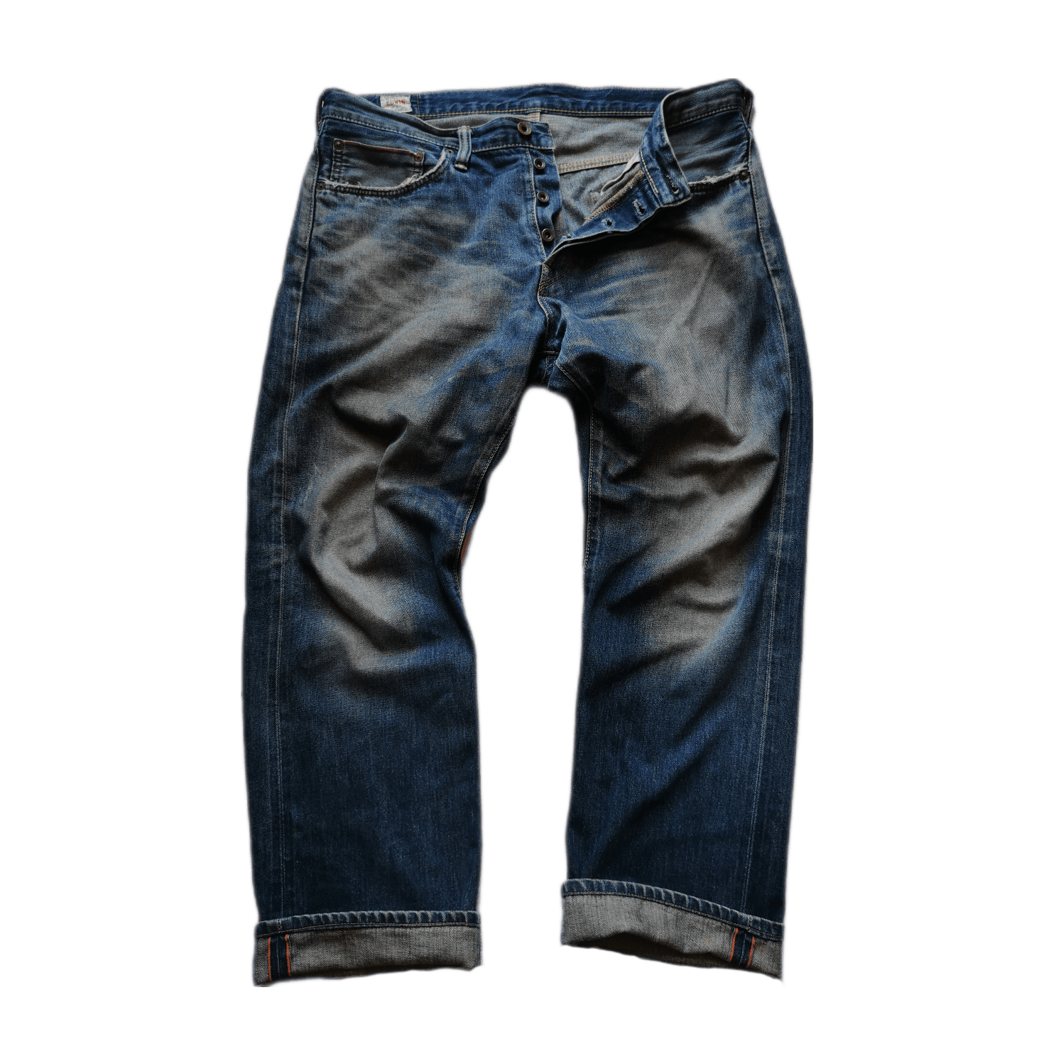 Edwin × Japanese Brand 🇯🇵 Vintage Selvedge Edwin 505zxx Grunge Pants ...