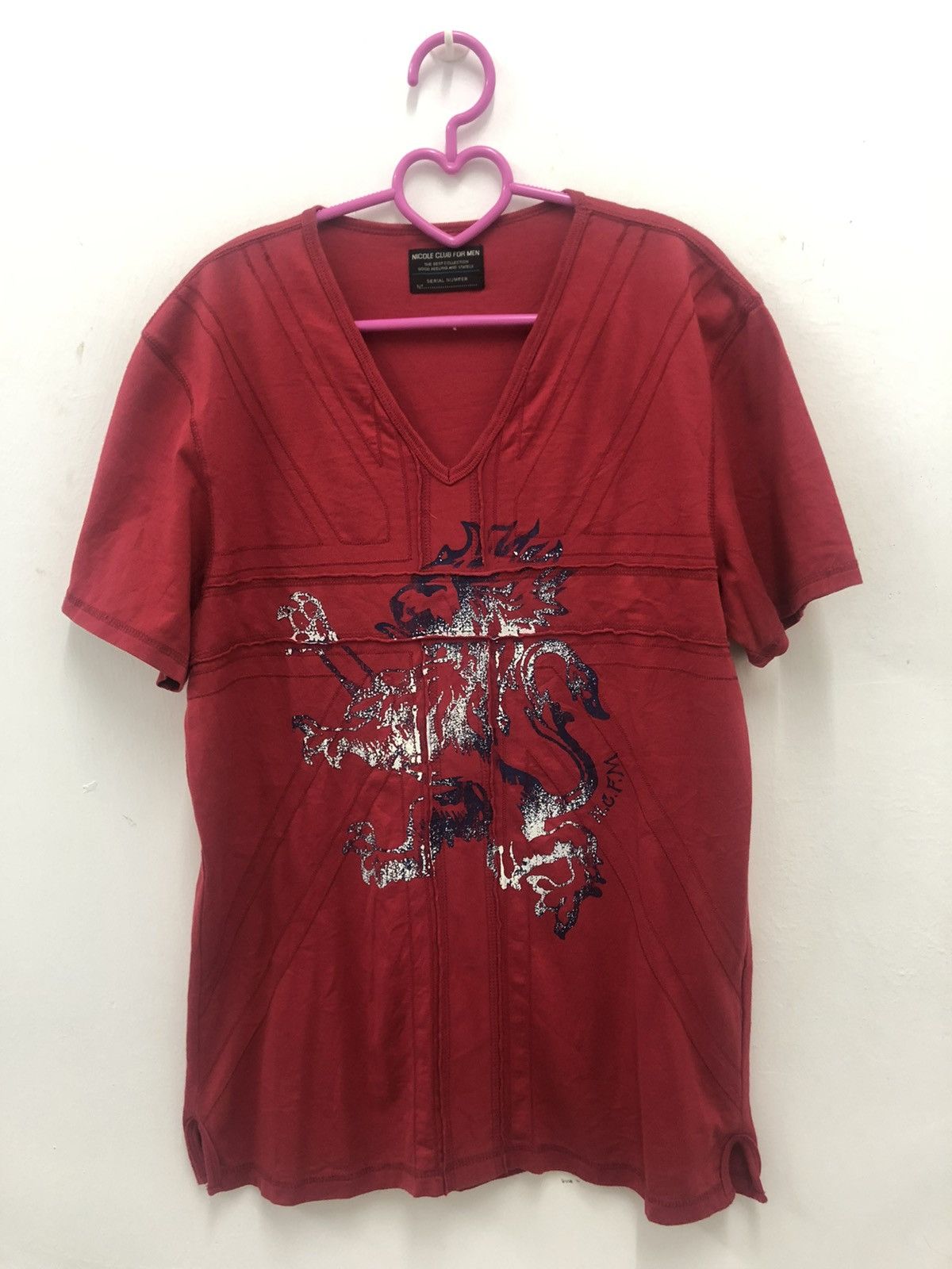 Japanese Brand × Nicole Club × Vintage Rare NICOLE CLUB FOR MEN UK Flag ...