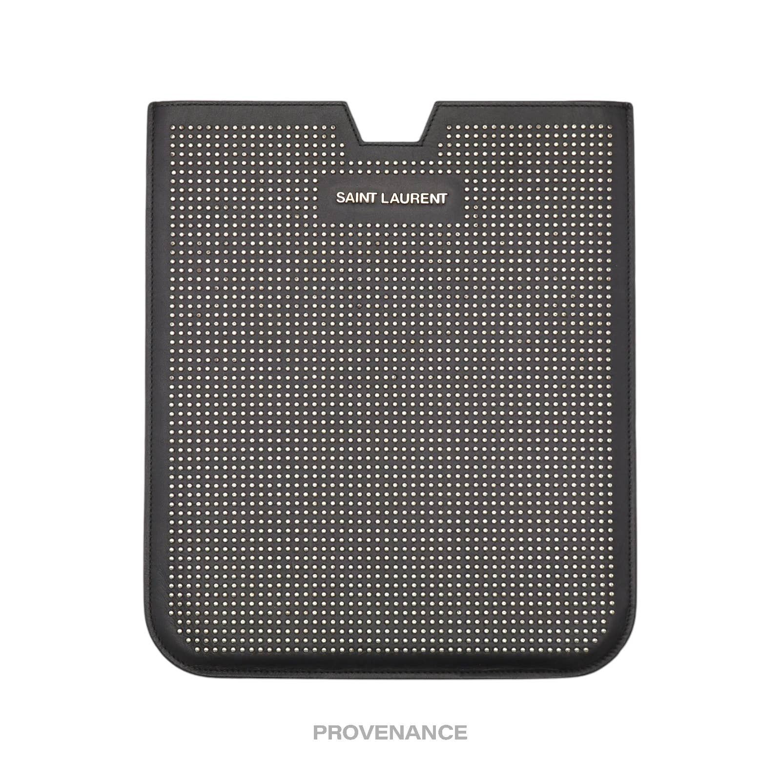 Saint Laurent Paris 🔴 Saint Laurent Paris SLP iPad Case - Studded Black ...