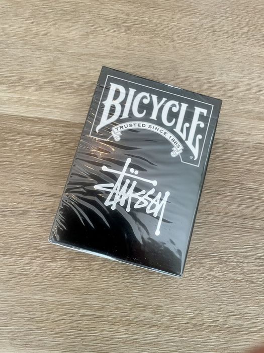 Stussy New STUSSY Bicycle Playing Card Deck Black (1x) | Grailed