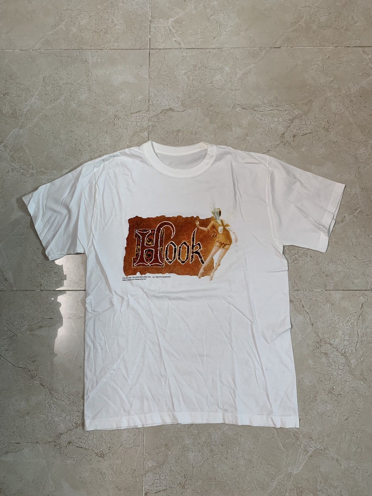 Movie × Vintage Vintage 1991 Hook Promo Movies T-Shirt 🪝 | Grailed