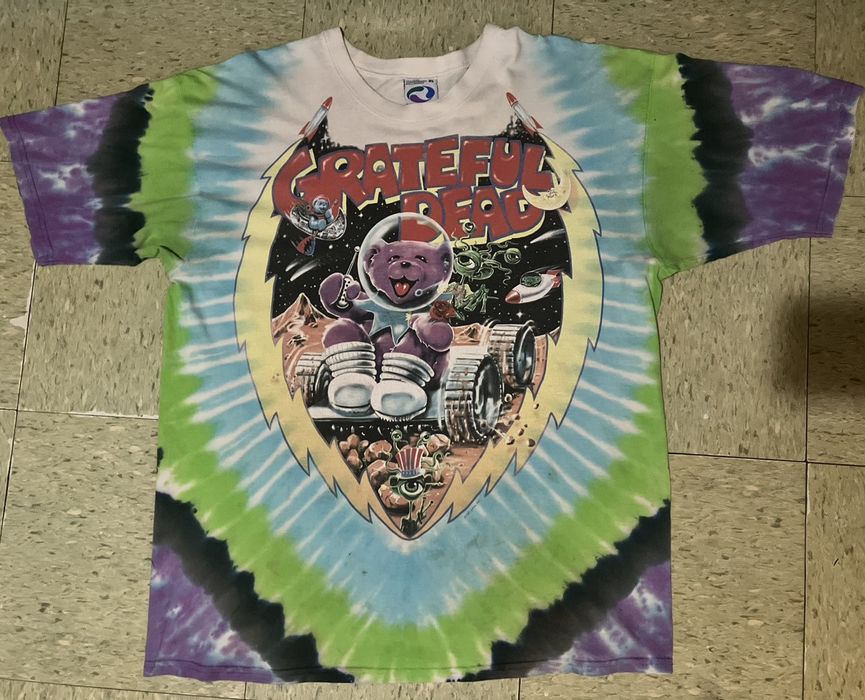 Vintage Vintage Grateful Dead Cosmic Charlie GDM1997 Liquid Blue XL ...