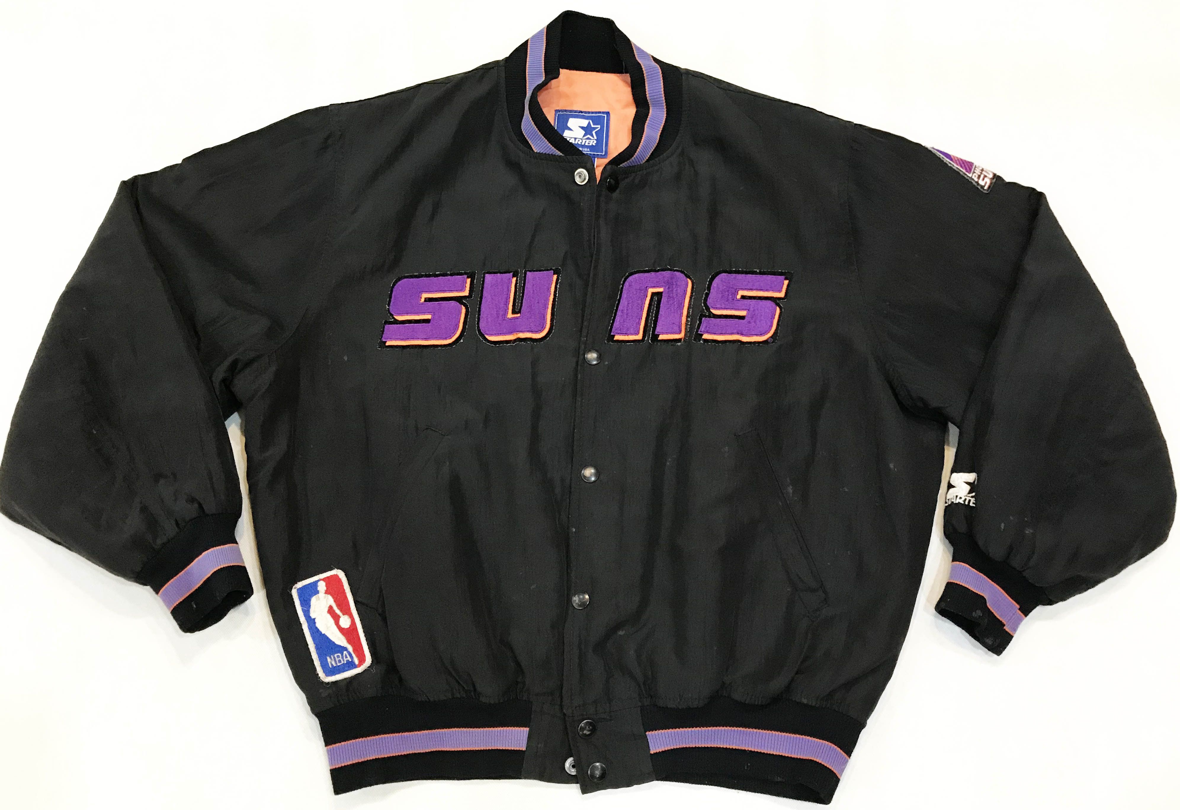 Starter × Vintage Vintage Starter NBA Phoenix Suns Bomber Jacket | Grailed